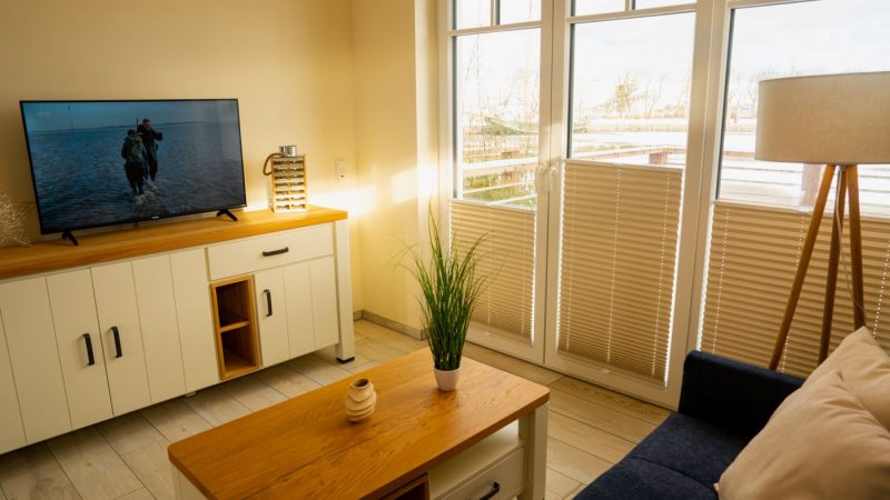 Fischerhäuschen am Kurpark-See Neuharlingersiel