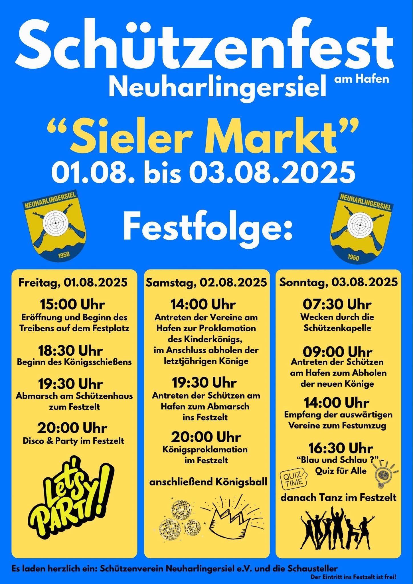 Sieler-Markt - Schützenfest in Neuharlingersiel